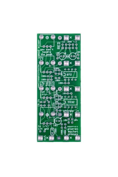 Mixer Headphone NonLinear Circuits Modular Addict Synth DIY