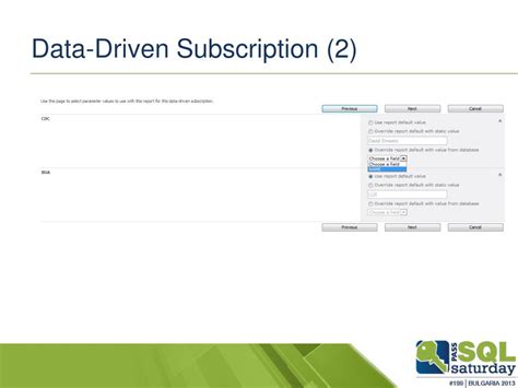ppt data driven subscription using ssis and sharepoint powerpoint