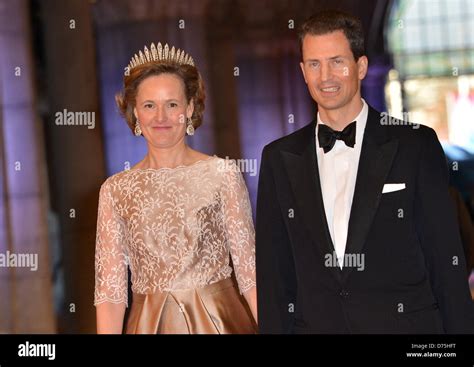 Sophie Hereditary Princess Of Liechtenstein And Alois Hereditary Stock Photo Royalty Free