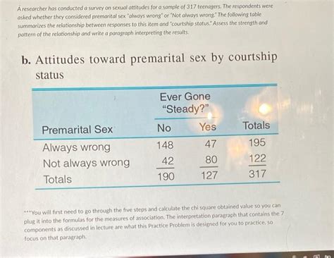 Solved A Researcher Has Conducted A Survey On Sexual Chegg Com