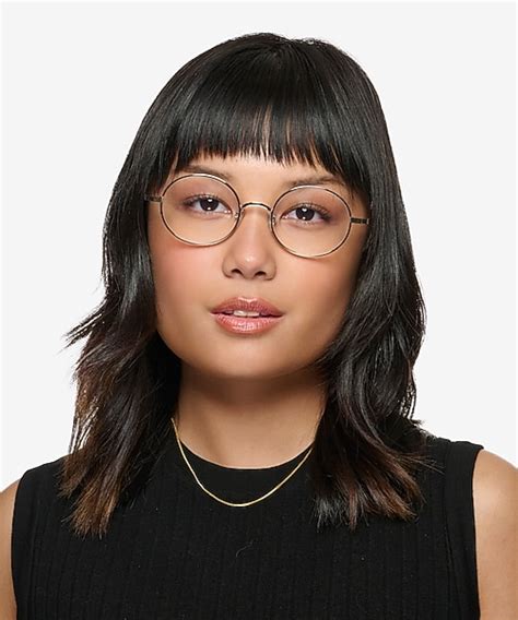 Merrill Round Gold Glasses For Men Eyebuydirect