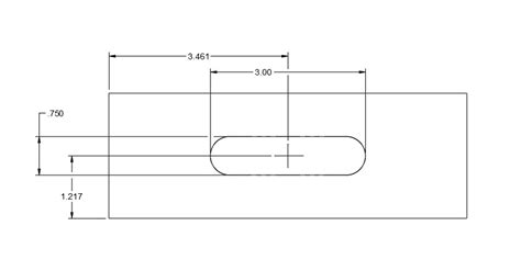 Unable To Use Center Mark On Slots For Drawing In Order To Comply