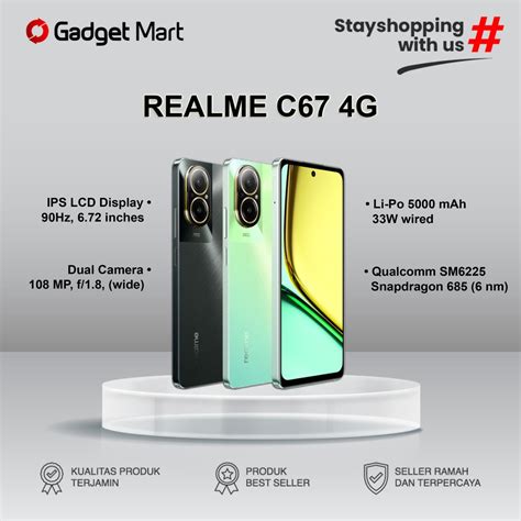 Jual REALME C67 8 128GB Garansi Resmi Shopee Indonesia