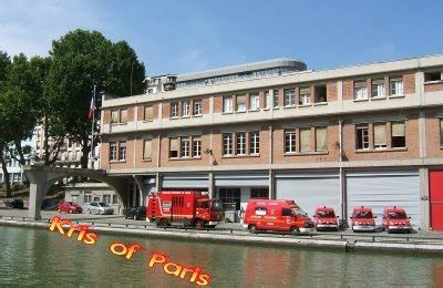 SAPEURS POMPIERS CS CHATEAU LANDON Quai Valmy Paris 10e