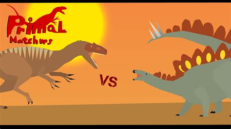 Sticknodes Animated Dinosaur Fight Allosaurus Vs Stegosaurus Youtube