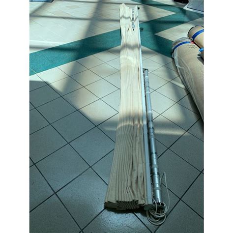 very wide electronic window shade approx 17ft width approx 75 to