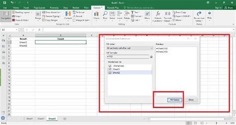Excel 如何引用多个工作表中的相同单元格极客笔记
