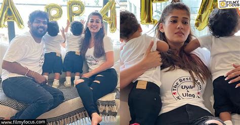 కొడుకులతో కలిసి మొదటి పుట్టినరోజు జరుపుకున్న విగ్నేష్ Filmy Focus