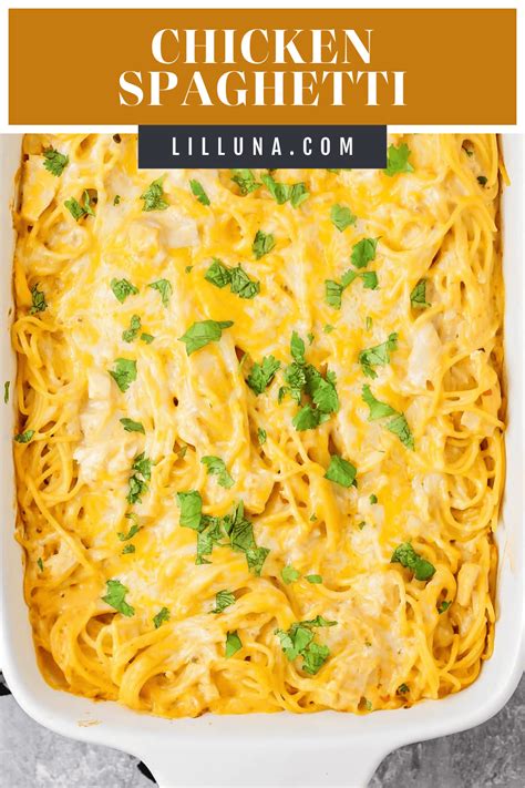 Easy Chicken Spaghetti Video Lil Luna