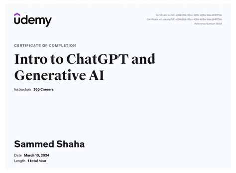 learned about chatgpt and generative ai sammed shah posted on the