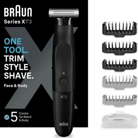 Tondeuse Multi Usages BRAUN Series X XT3200 Sans Fil Lame En
