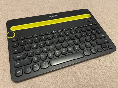 Logitech K480 Wireless Bluetooth Multi Device Keyboard Us Qwerty Black £16 32 Picclick Uk