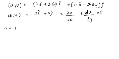 Solved A Steadytwo Dimensional Velocity Field Is Given By V295129