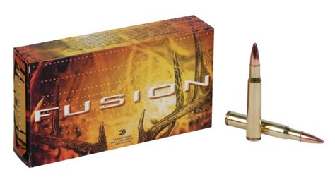 Cartuchos Federal Fusion 30 06 Springfield 150 Grains Spbt