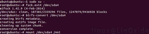 Btrfs文件系统在linux中的创建及其特性 Linuxstory