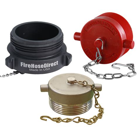 Aluminum Brass Plastic Caps And Plugs Firehosedirect