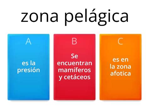 Caracteristicas De Los Oceanos اختبار تنافسي