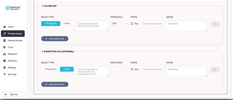 Creating Network Level Layer 4 Policies For Service Tunnels Sonicwall Cloud Secure Edge