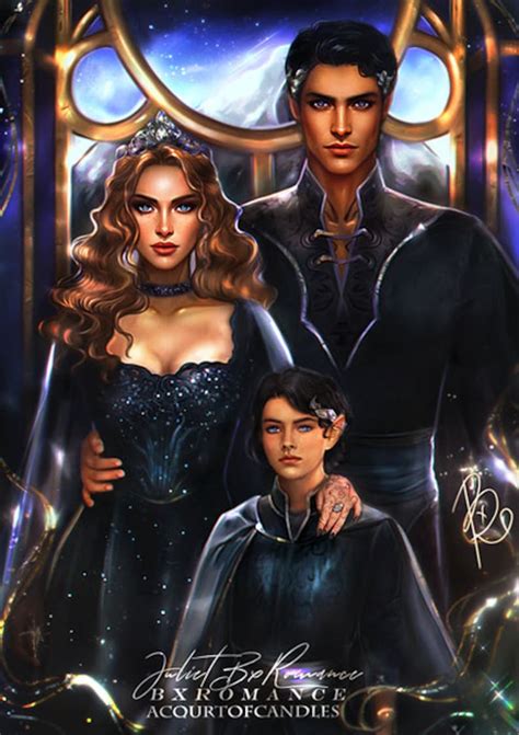 Art Print Feyre Rhysand Nyx By Bxromance Etsy