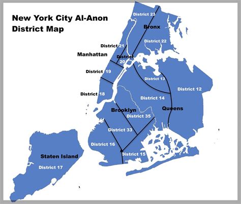 Ny South Area Maps — Nyc Al Anon