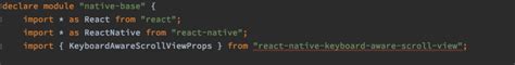 No RefreshControl Typescript Definitions On Content Component Issue GeekyAnts