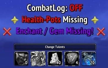 ReadyCheck Consumables Screenshots WeakAura World Of Warcraft