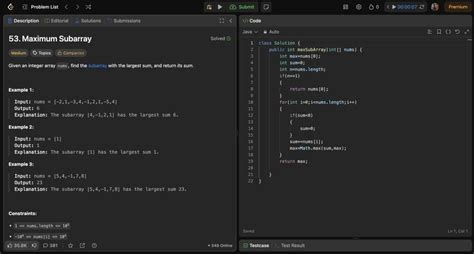 “kadanes Algorithm Explained Maximum Subarray In Linear Time” Dev