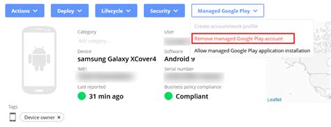 How To Change A User For An Android Device Miradore
