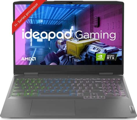 Lenovo IdeaPad Gaming SB V IN Laptop AMD Ryzen H GB GB SSD Win Home GB