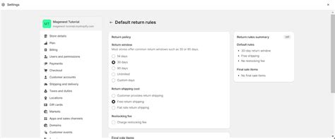 How To Create Shopify Refund Policy And Shopify Return Policy