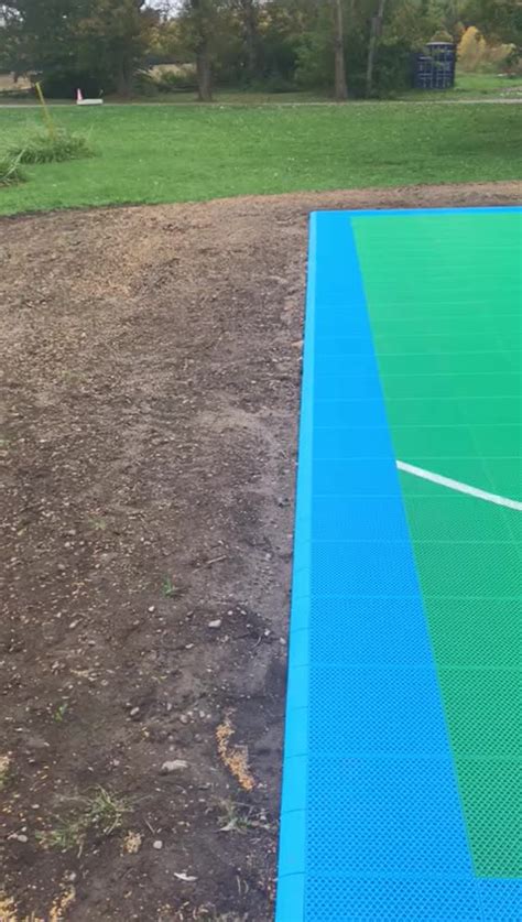 20x20 Feet Diy Outdoor Basketball Court Flooring Surface Modular Sport