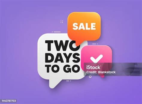 2 일 이동 기호 특별 제공 가격 표시 3d 버블 채팅 배너입니다 벡터 개념에 대한 스톡 벡터 아트 및 기타 이미지 개념 광고 구매 Istock