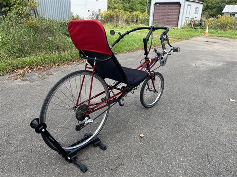 Used Lightning P 38 Red Bicycle Man