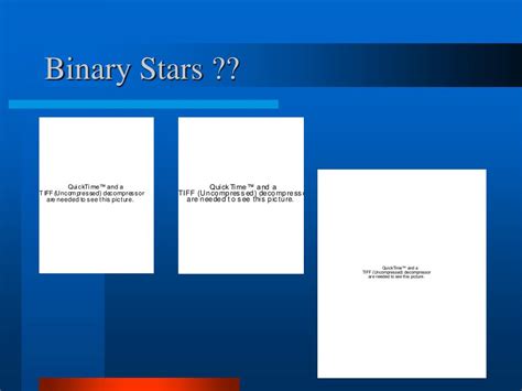 PPT Introduction To Binary Stars PowerPoint Presentation Free