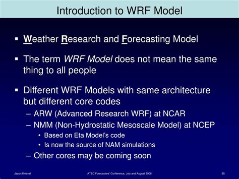 Ppt Numerical Weather Prediction Nwp And The Wrf Model Powerpoint Presentation Id5876813