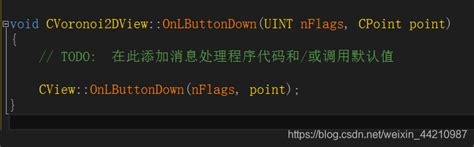 Vs2013，mfc在视图类里添加鼠标左键响应函数onlbuttondown如何添加单击鼠标左键代码vs Csdn博客