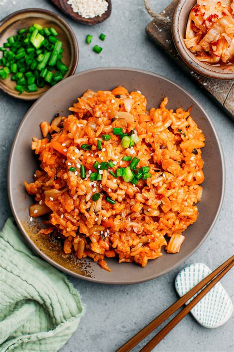 Kimchi Fried Rice Full Of Plants