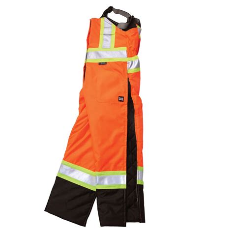Tough Duck Womens High Visibility Insulated Flex Csa Safety Bib Overa