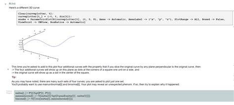 Solved Here S A Different D Curve Clear Curveplotter Chegg