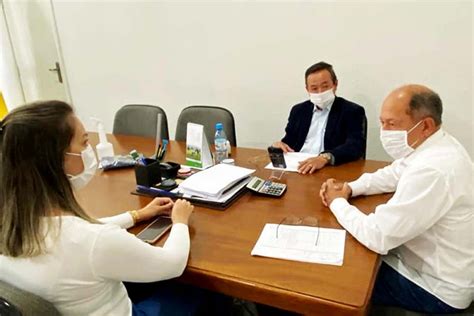Deputado Federal Coronel Chrisóstomo Se Reúne Com Prefeito Eduardo