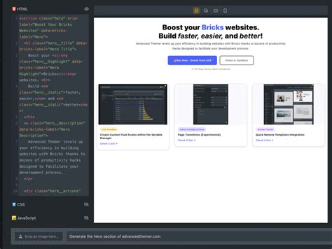 Generate Htmlcssjavascript Code From A Simple Text Input Advanced