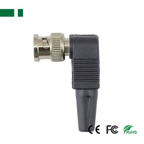90 Degree Rg6 Male Bnc Connector