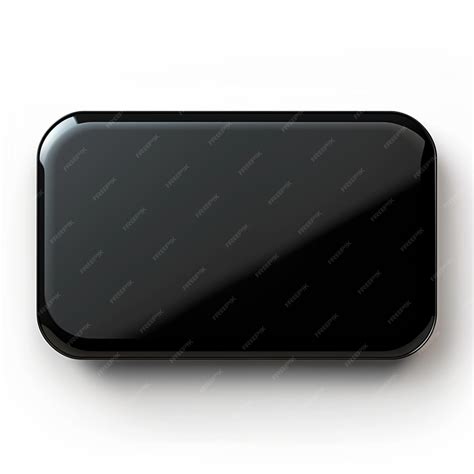 Premium Photo Rectangular Clickable Button