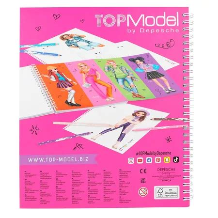 Depesche Create Your TOPModel Malbuch Duo Shop De