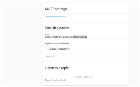 Guide How To Remove Mqtt Entity From Zigbee2mqtt Mosquitto Broker