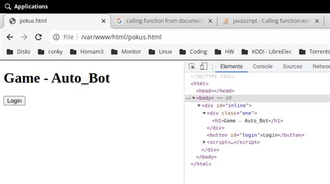 Javascript Calling Function With No Return Value From Getelementbyidinnerhtml Is It