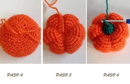 Calabacita De Halloween Tejida A Crochet