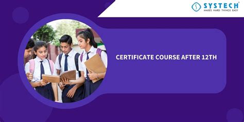 Certificate Course After Th Systech Group