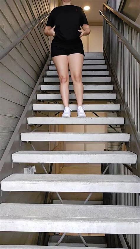 A Drop Before Going Down The Stairs Scrolller