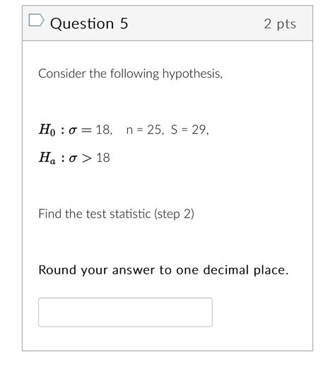 Solved Question 5consider The Following